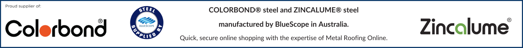 COLORBOND ZINCALUME Box Gutter | Metal Roofing Online