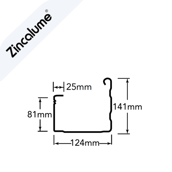 Sheerline Gutter | Metal Roofing Online