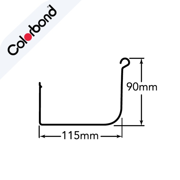 COLORBOND® Guad Gutter | Metal Roofing Online