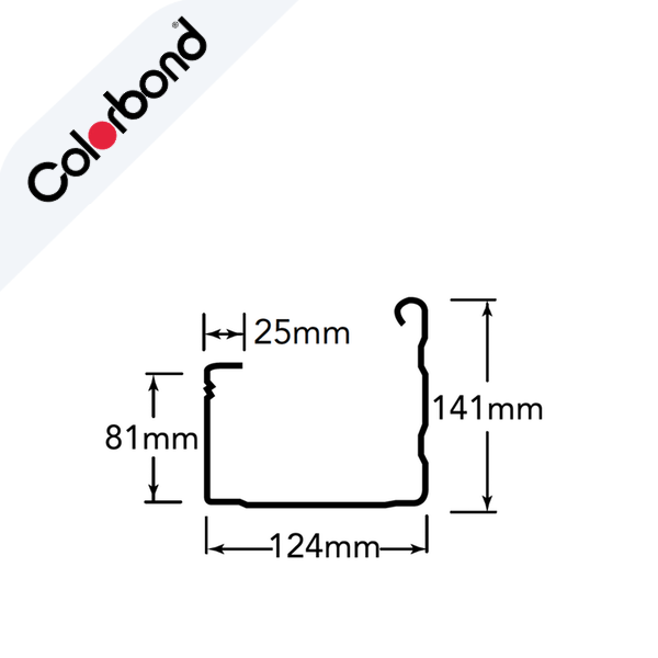 COLORBOND Guttering Sheerline | Metal Roofing Online