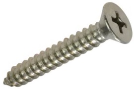 Self Tapping Counter Sunk Phillips Head Screw | Metal Roofing Online