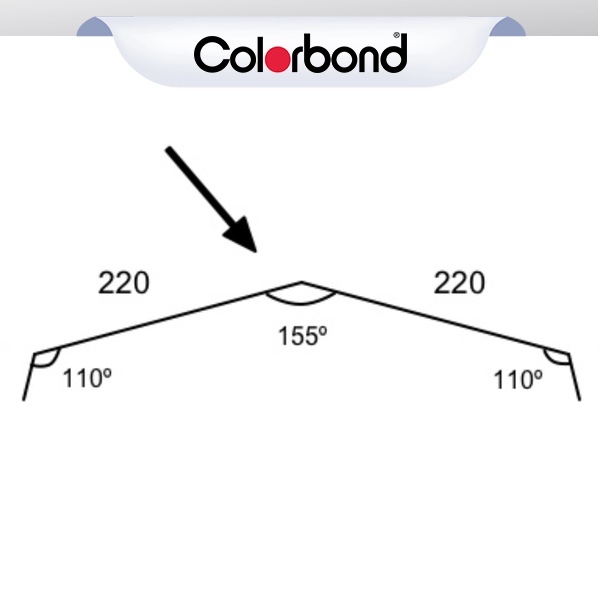 COLORBOND Roof Ridge | Metal Roofing Online